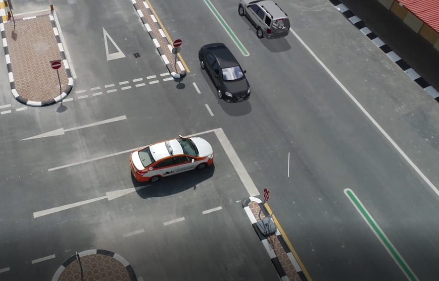 Amazing Video the T-Junction Qatar Driving Test – Classy55